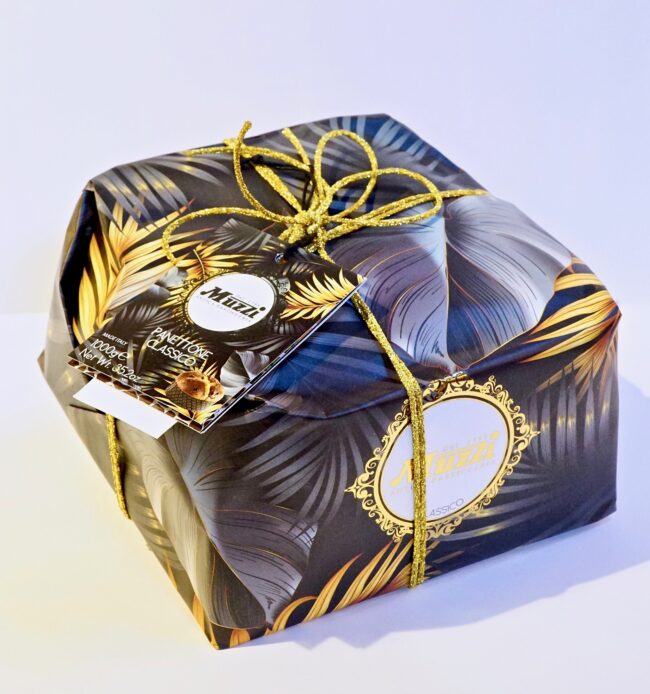 Panettone Classico Basso 1 Kg. MUZZI | Ercoli 1928